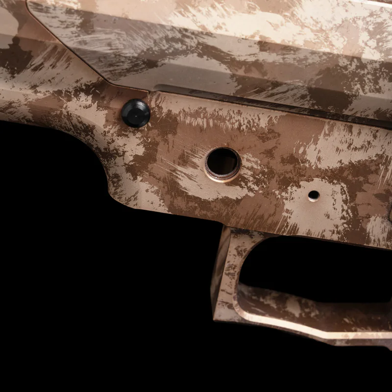 Mancraft CNC SR-25/M110 splash camo body Mancraft HPA Airsoft