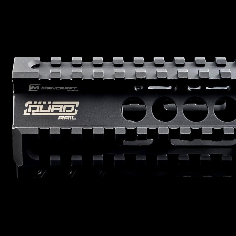 CNC Quadrail full RIS Freefloat Handguard - M4/AR15/M16 | Mancraft